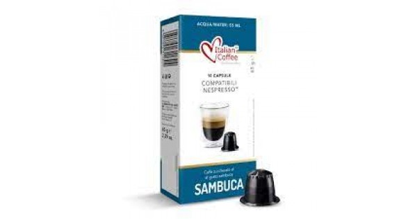 Напиток в капсулах вкус самбуки / Italian Coffee Sambuca, 10 капсул ...